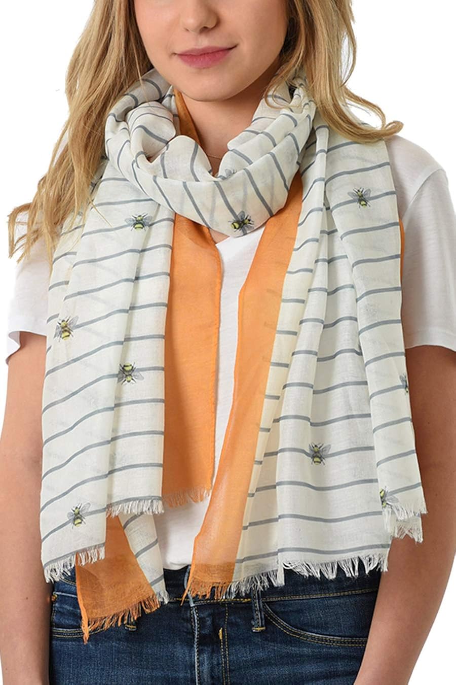 Bumble Bee & Butterfly Scarves | Scarfs Women | Bee Gifts | Nature ...