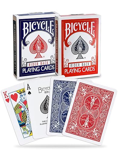 Bicycle Rider Back Playing Cards, Standard Index, Poker Cards, Premium ...