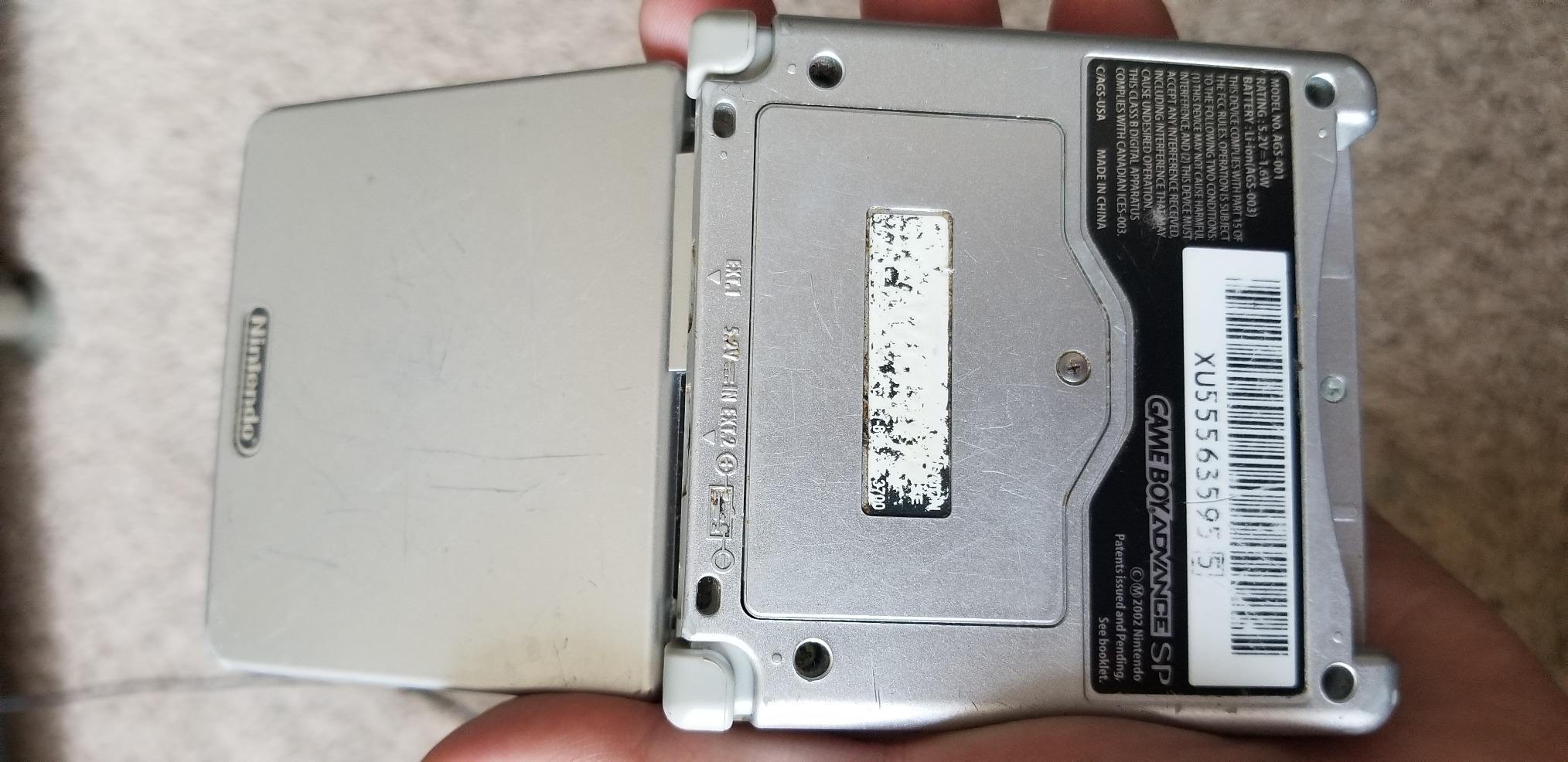 $16/mo - Finance Nintendo Game Boy Advance SP - Silver | Buy Now, Pay Later