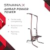 Stamina Power Tower w/Smart Workout App - Pull Up Bar Dip Station for ...