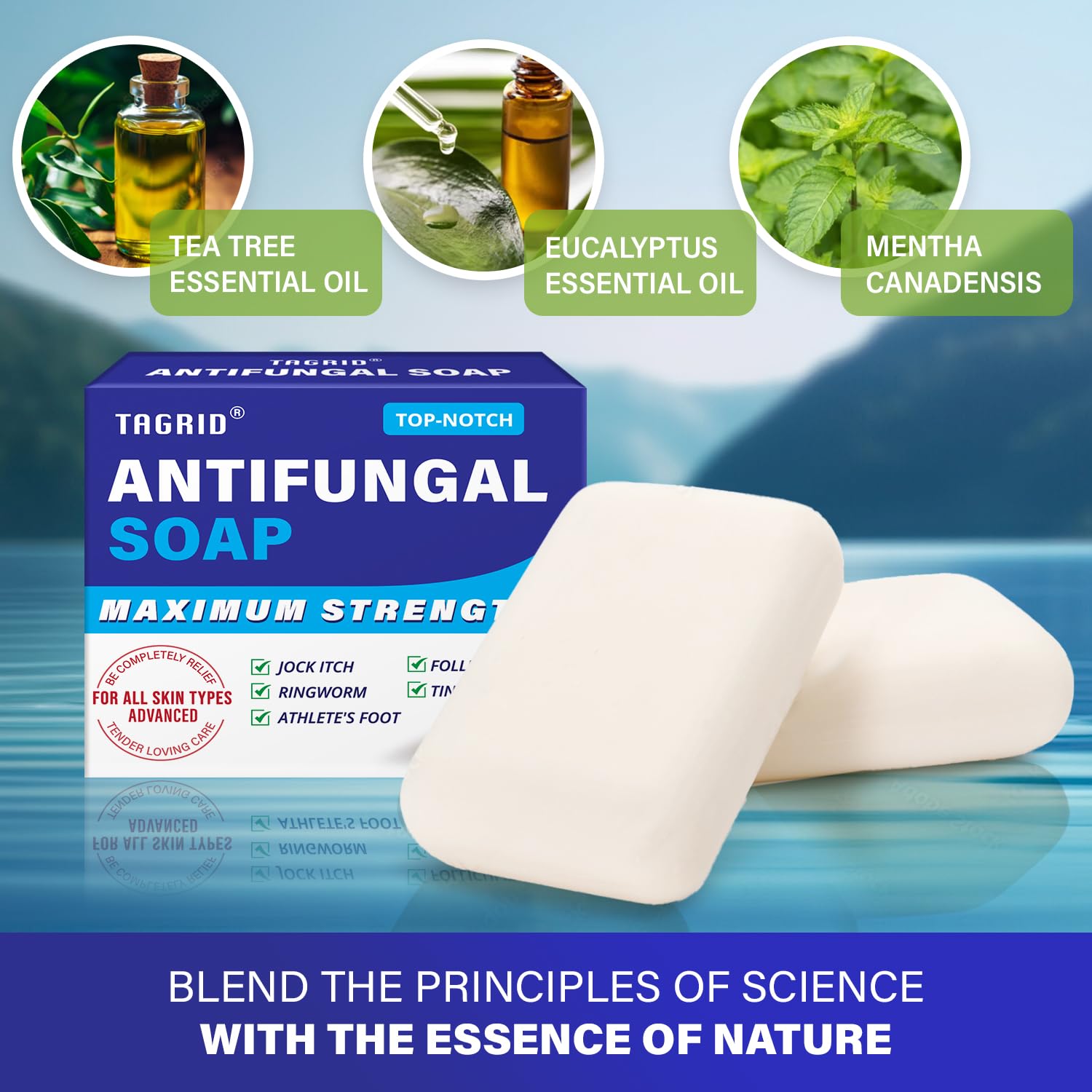 Mua Antifungal Soap, Tea Tree Soap, Antibacterial Treatment for Body ...