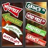 Grinch Christmas Decorations Welcome to Whoville Christmas Stickers ...