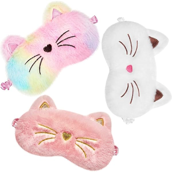 Cute Nap Eye Cover 2-Pack Princess Crown Sleep Masks For Girls - Pink ...