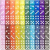 Amazon.com: Miami Dice - 100 Retro 80s Translucent & Solid Colored Dice ...