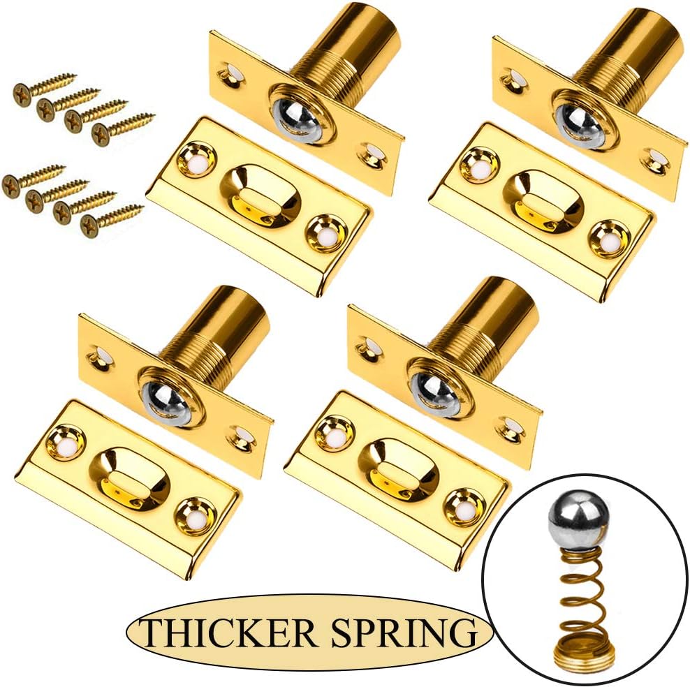 Closet Door Ball Catch Jiayi 6 Pack French Door Catch Ball Latches ...