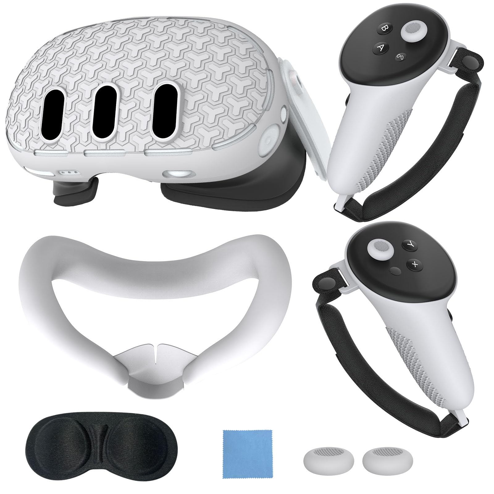 MTomatoVR Cover Set for Quest 3:VR Accessories for Meta Quest 3 ...