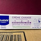 Mustela Crema Contra Rozaduras 123, 108 g: Amazon.com.mx: Salud ...