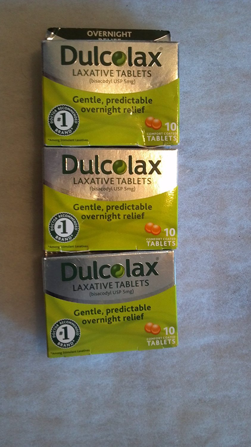 Amazon.com : Dulcolax Laxative Tablets - 10 ct, Pack of 3 : Beauty