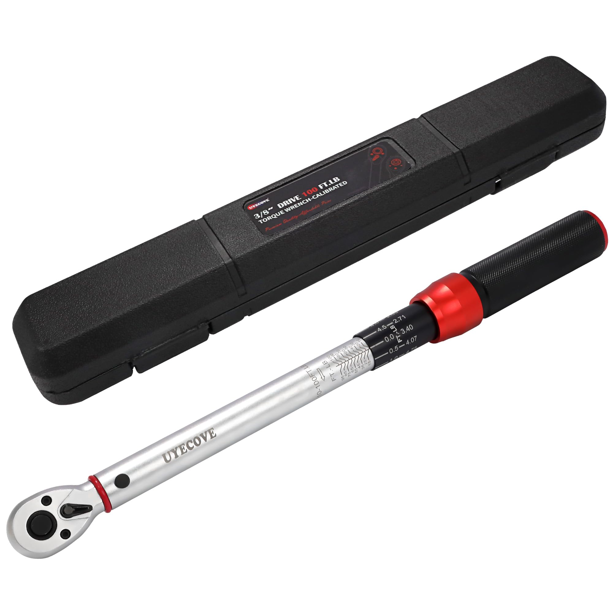 Mua UYECOVE 3/8-Inch Drive Click Torque Wrench, Dual-Direction Click ...