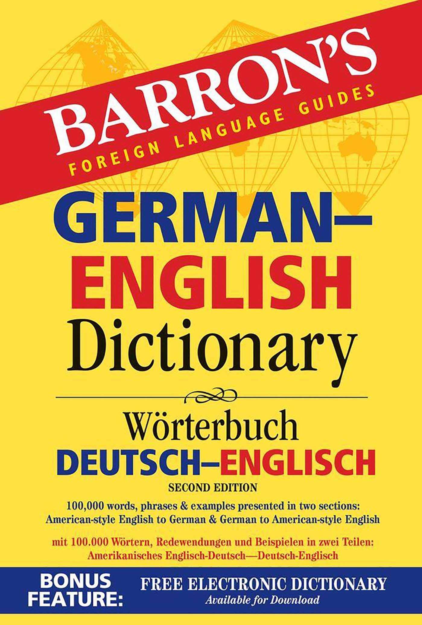 Mua German-English Dictionary (Barron's Bilingual Dictionaries) German ...