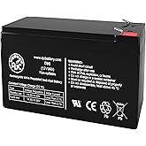 Amazon.com: B&B HR9-12 12V 9Ah Sealed Lead Acid - AGM - VRLA ...