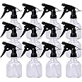 Amazon.com: Bekith 12 Pack 8 Oz Empty Plastic Spray Bottle with Black ...