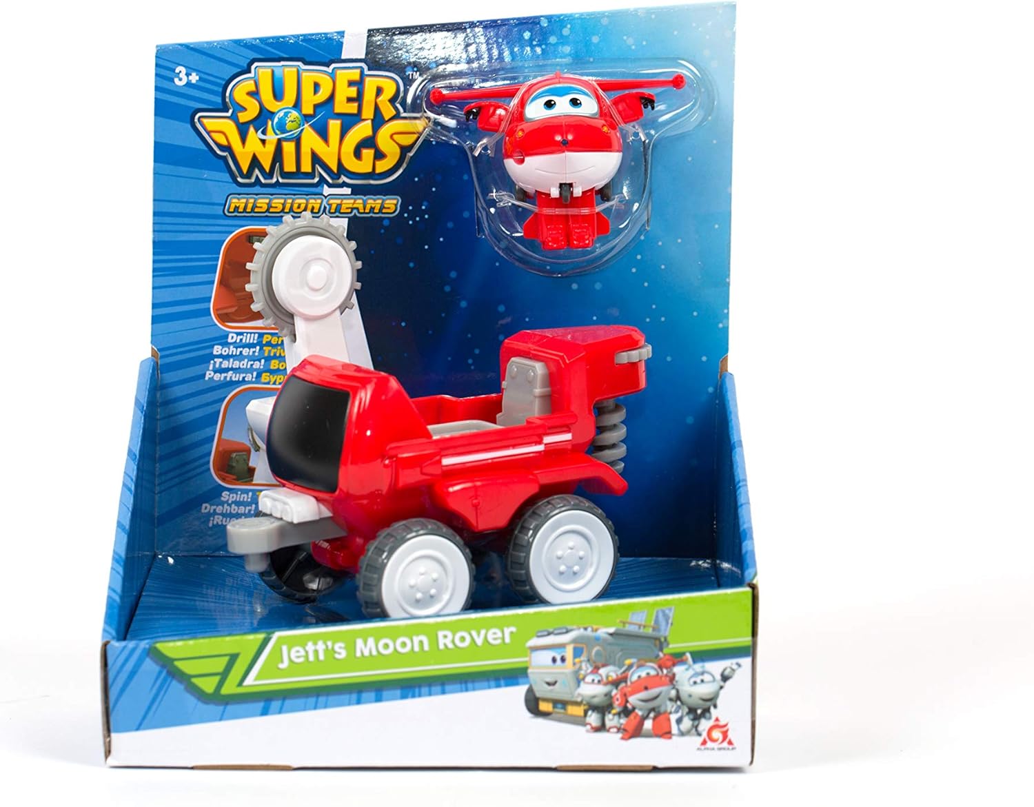 Super Wings Transfom a Bot Vehicle |Jett’s Moon Rover |Vehicle and 2 ...