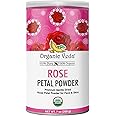Amazon.com : Organic Veda Rose Petal Powder 7 ounce | USDA Certified ...