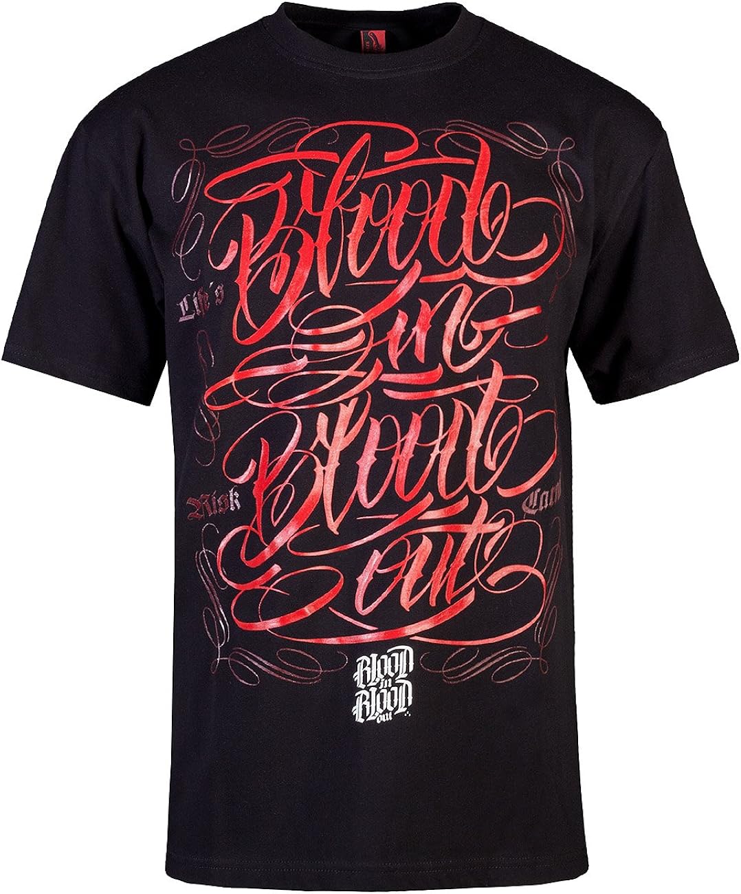 Blood In Blood Out Hombres Ropa superior / Camiseta Blood Cholo: Amazon ...