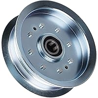 Amazon.com : Flat Idler Pulley for Cub Cadet MTD John Deere AUC17621 ...