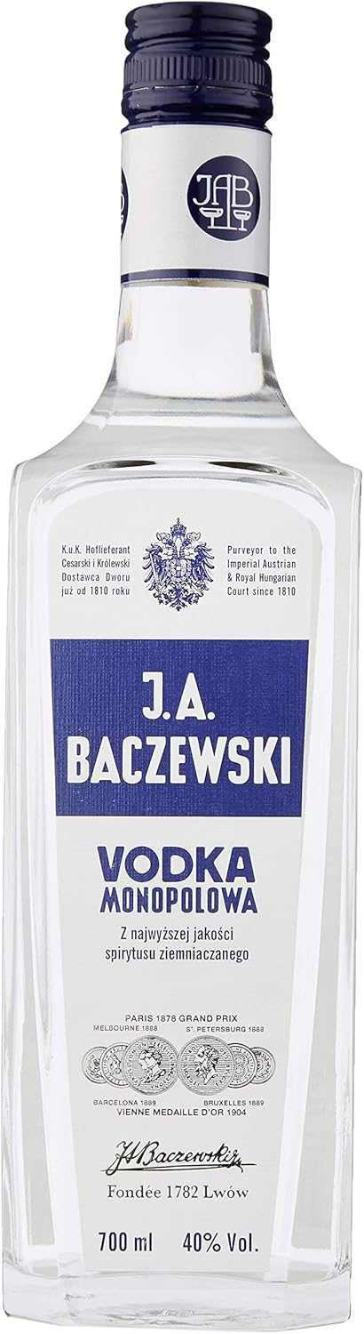 J.A.Baczewski Monopolowa Vodka, 70 cl: Amazon.co.uk: Grocery