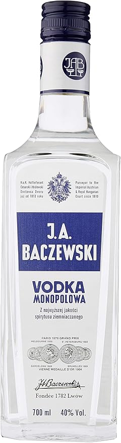 J.A.Baczewski Monopolowa Vodka, 70 cl: Amazon.co.uk: Grocery