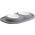 Amazon.com: WeatherTech Double Low Pet Feeding System w/Plastic Dog/Cat ...