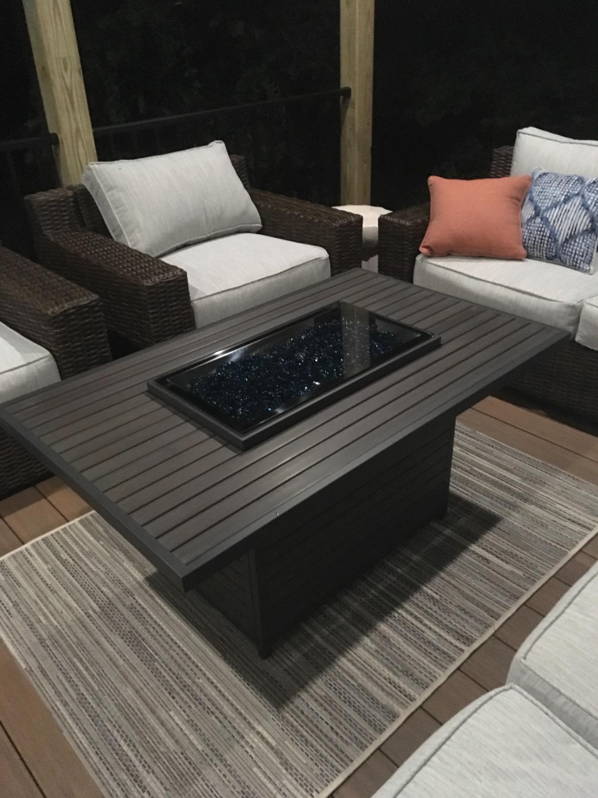 $32/mo - Finance The Outdoor Greatroom Company Brooks Rectangular Gas ...