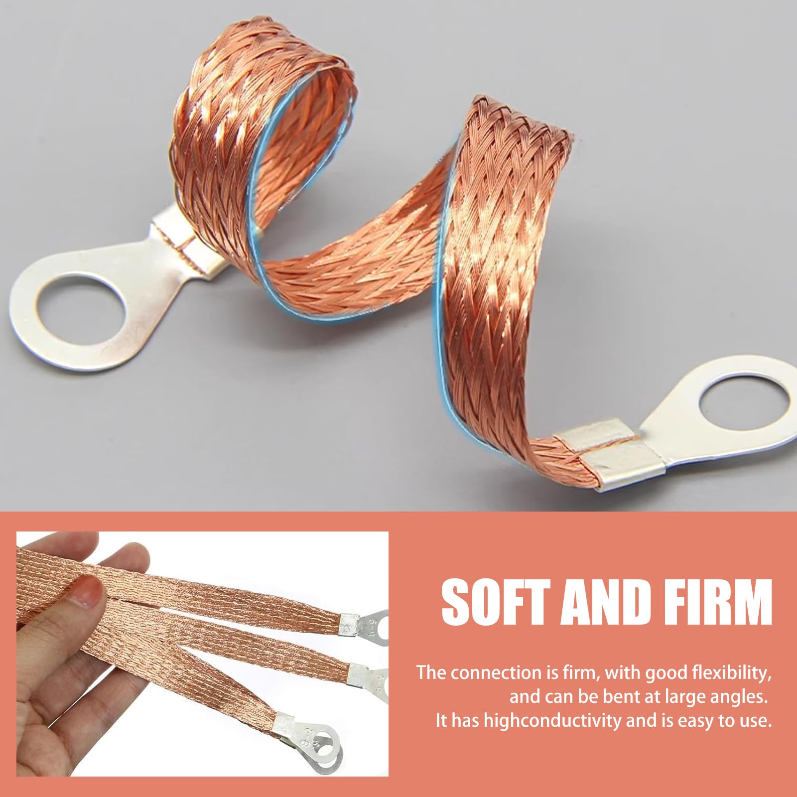 Mua 5 Pack Car Engine Grounding Strap, Heavy-Duty Metal Braided ...