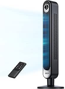 Amazon.com: Dreo Cruiser Pro T1 Tower Fan, 42 Inch Quiet Oscillating ...