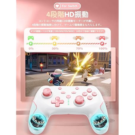 Mua Eornmor ゲーム機 Switch コントローラー 背面ボタン付き マクロ機能 自動連射機能 スイッチ 3階段TURBO速度 無線 ...