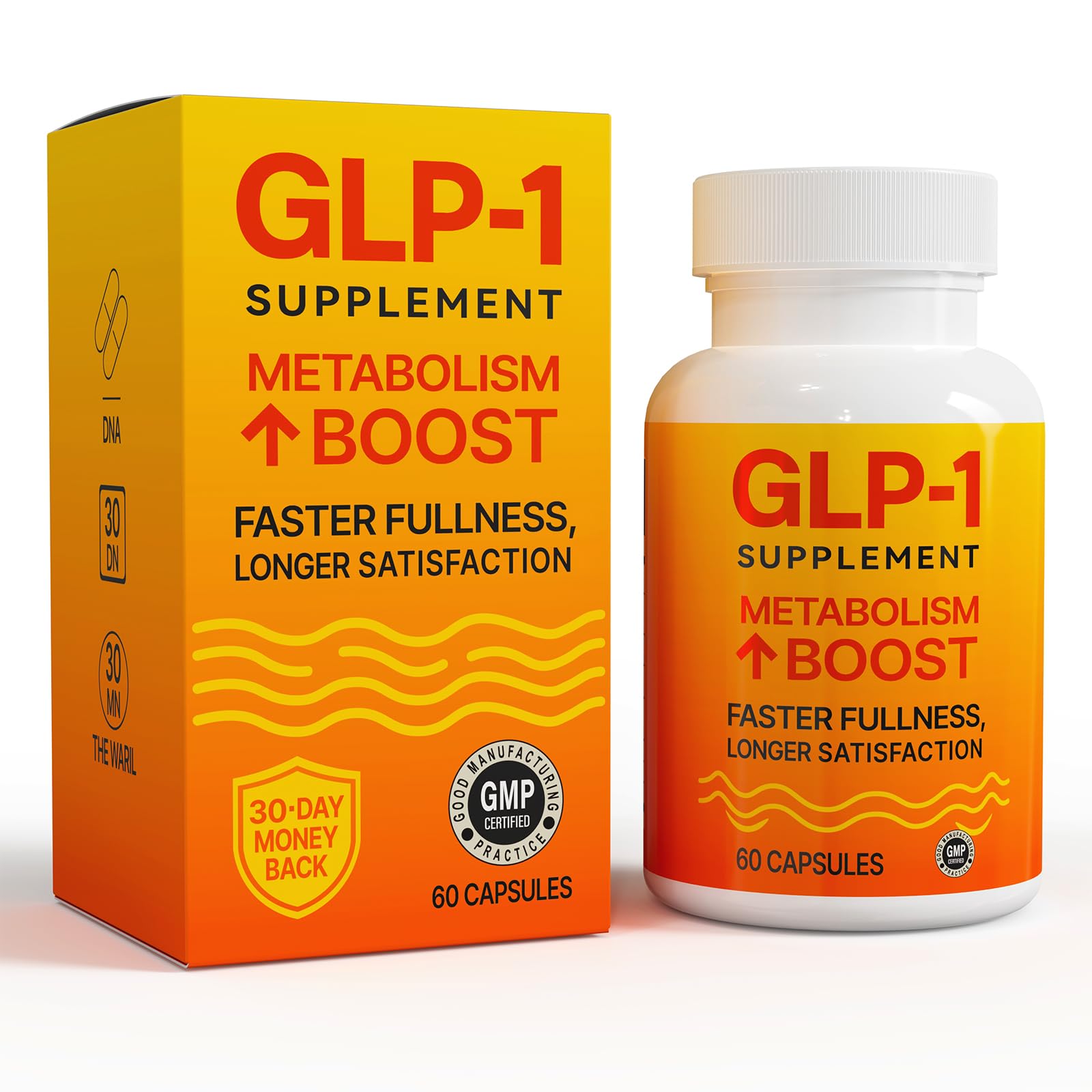 GLP-1 Supplements containing Berberine, Curcumin, and Natural Green Tea ...