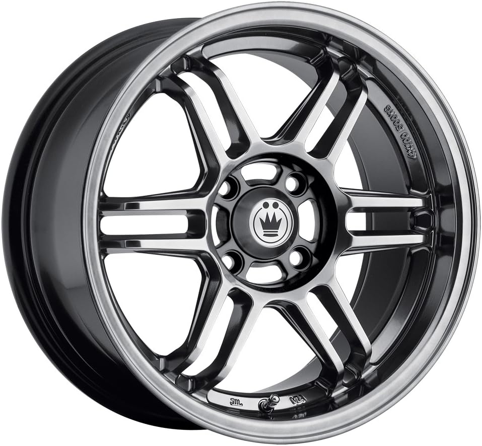 Amazon.com: Konig Lightspeed Hyper Silver Wheel (15x7.5"/4x100mm ...