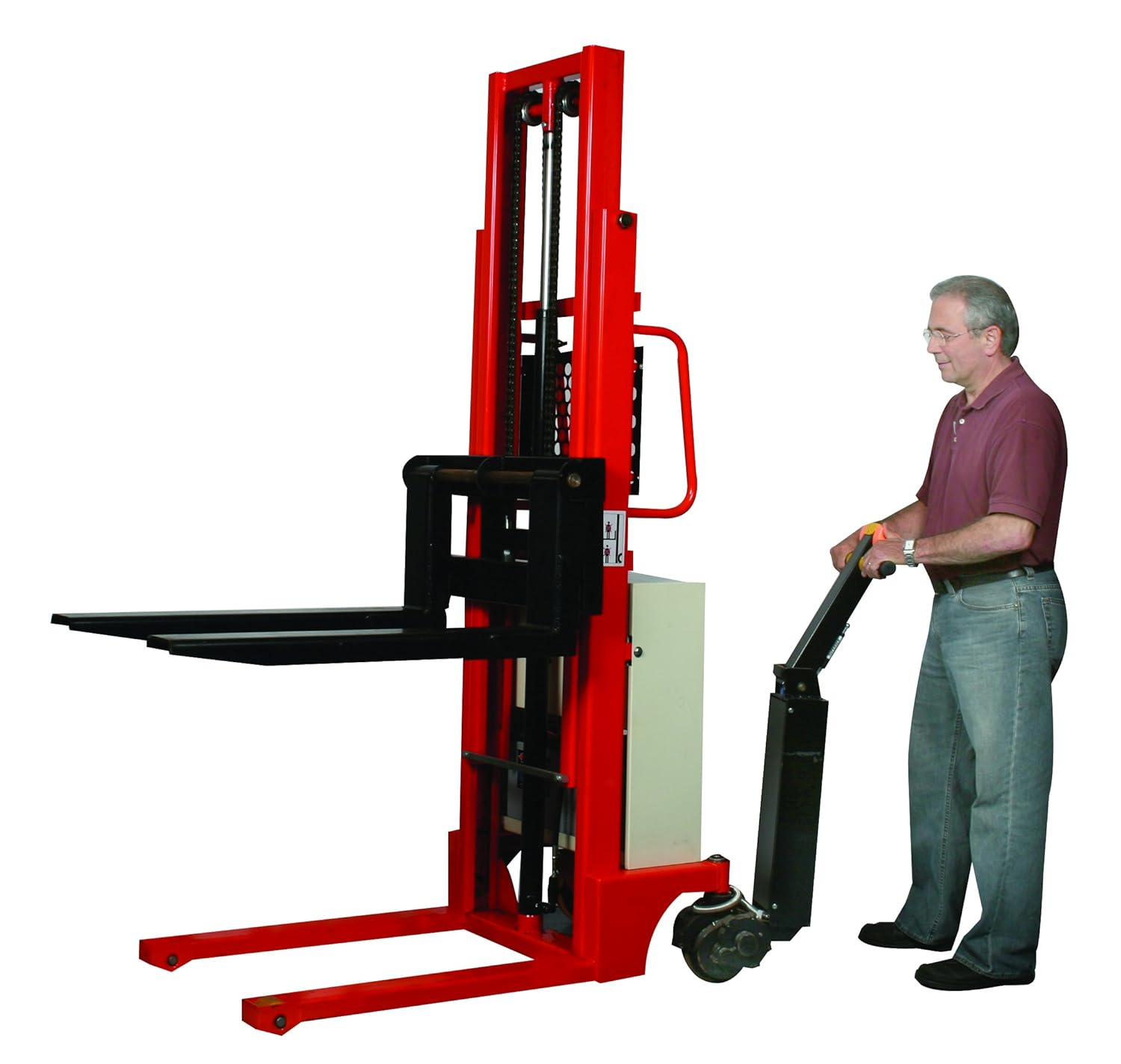 Wesco Industrial Products 272943 Power Drive Stacker, 2200 Pound Load ...