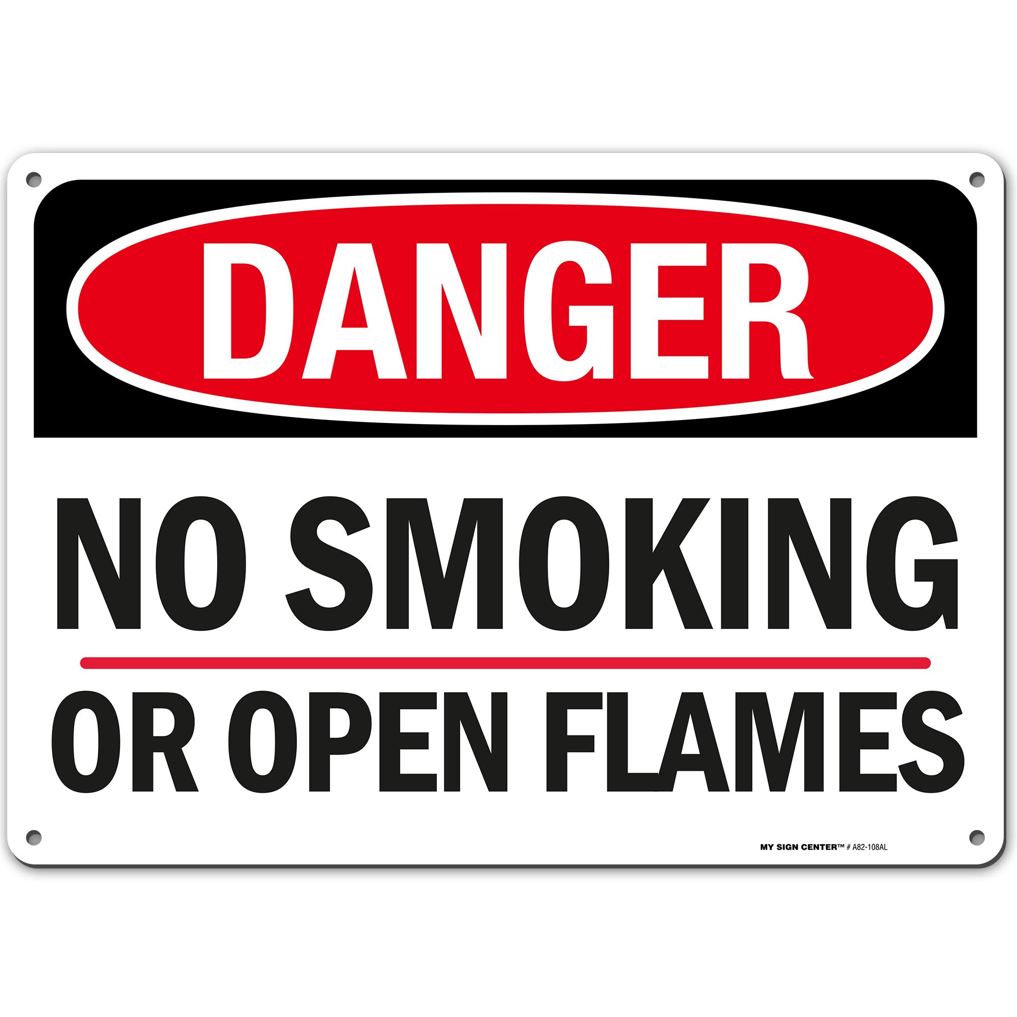 Buy Danger No Smoking Sign Or Open Flame 10 X 14 Industrial Grade buy-danger-no-smoking-sign-or-open-flame-10-x-14-industrial-grade