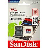 Amazon.com: SanDisk Extreme 16 GB SDHC Class 10 UHS-1 Flash Memory Card 45MB/s SDSDX-016G-X46 ...