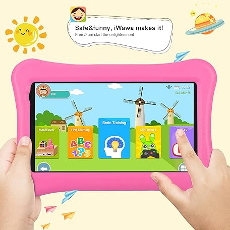 Mua 7 inch Kids Tablet iWawa APP Pre-Installed Android 10 Go Tablets ...