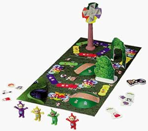 Teletubbies Teletubbyland Game With 3-D Moving Windmill Spinner, Wind ...