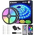 Amazon.com: Novostella 40ft RGB Smart LED Strip Light kit, Flexible ...