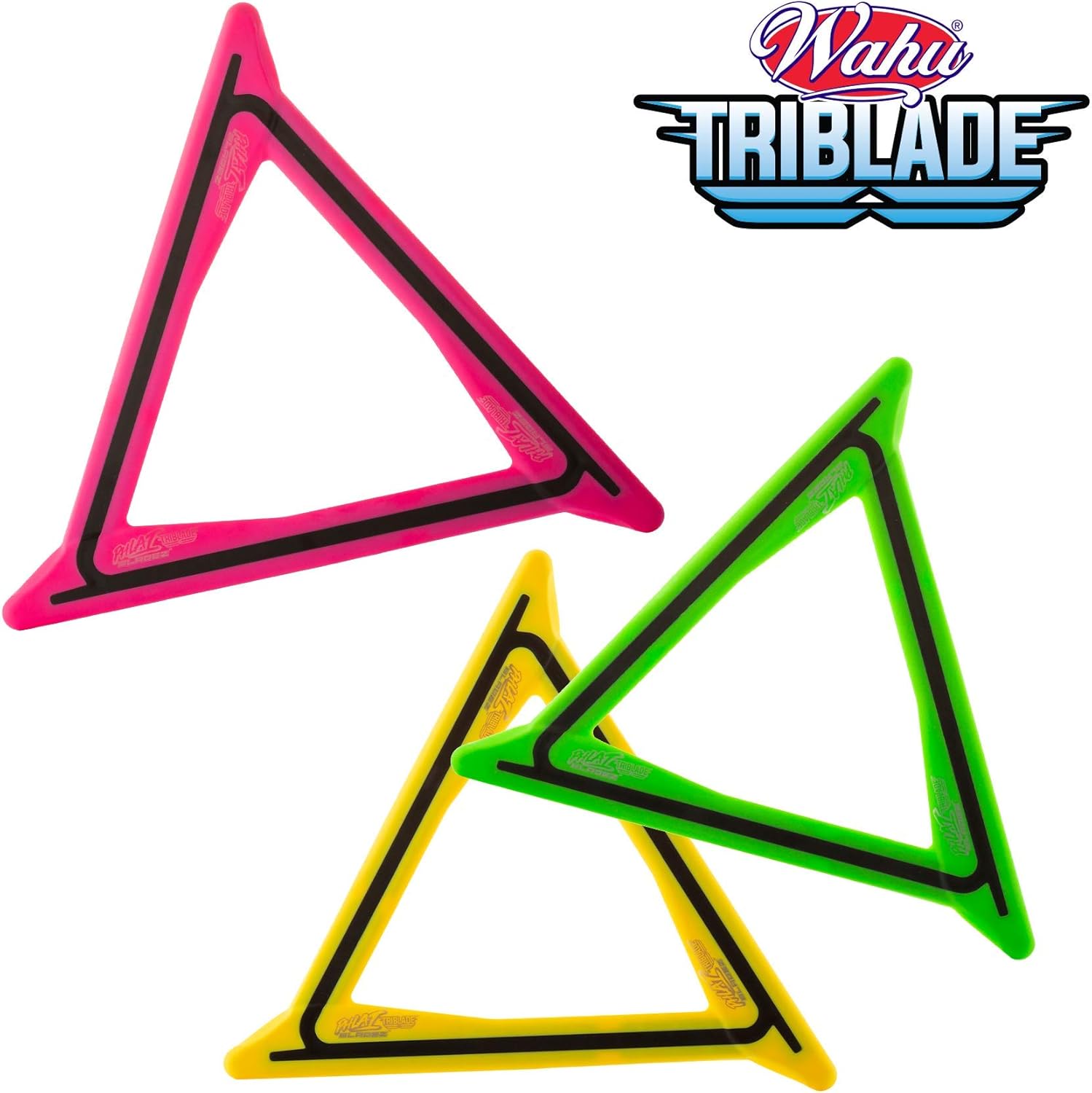 Wahu Triblade, Outdoor Flying Ring with Soft Grip for Boys and Girls ...