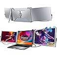 Amazon.com: FOPO 14" Triple Laptop Screen Extender, FHD 1200P IPS ...
