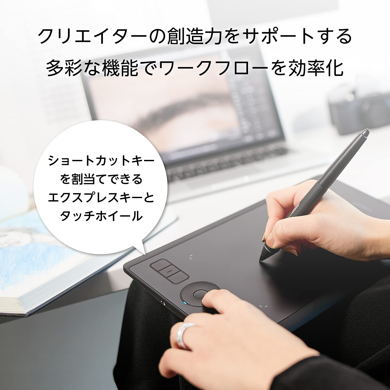 Mua ワコム Wacom Intuos Pro Paper Edition Lサイズ A4対応 ペンタブレット ペーパーエディション ペン ...