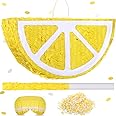Amazon.com: Sratte Lemon Piñata Fruit Summer Theme Includes Stick ...