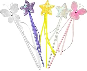 Amazon.com: PPXMEEUDC Princess Wand Kit for Girls Magical Toy Wands for ...