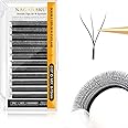 Amazon.com: NAGARAKU WW Eyelash Extensions Supplies Double W lash ...