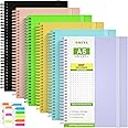 Amazon.com : 6 Pack Dotted Journal Notebook, 1 Subject Spiral Notebook ...