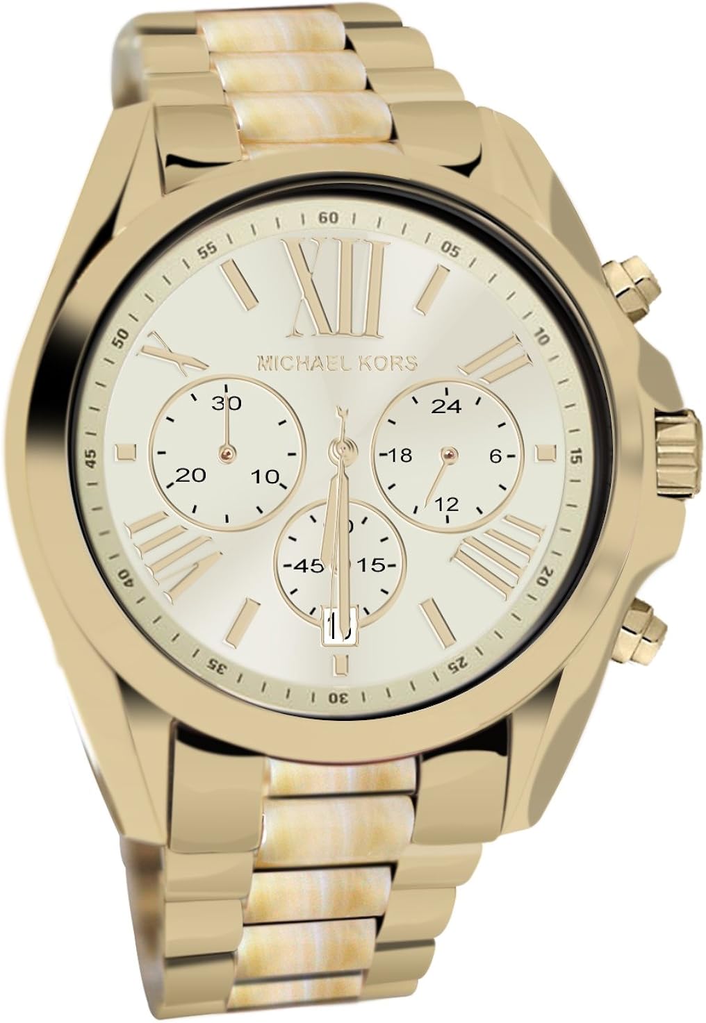 Michael Kors Reloj con Correa de Acero/cerámica MK5722: Amazon.es: Relojes