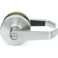 Master Lock SLCHPG26D Heavy Duty Lever Style, Grade 2 Commercial Passage Door Lock, Door Levers ...