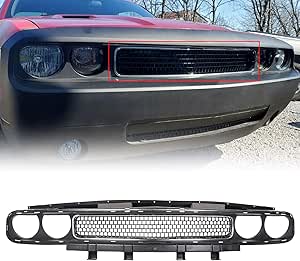 Amazon.com: ECOTRIC New Front Grill Grille Assembly w/Chrome Trim Bezel ...