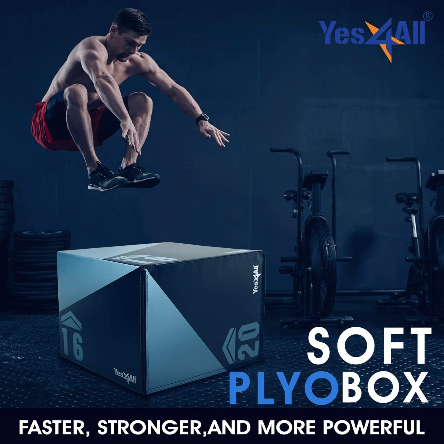 Mua Yes4All 3 in 1 Foam Plyometric Jump Box Jump Training ...