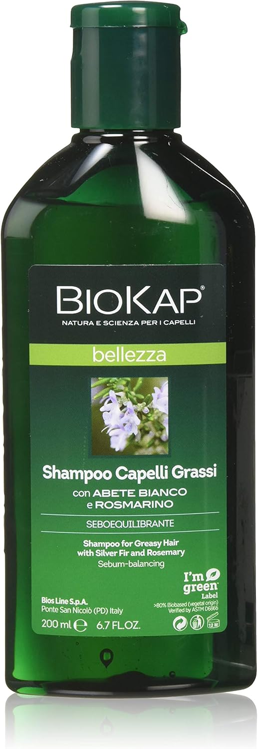 Amazon.com: Bios Line BioKap Shampoo Greasy Hair 200ml: Health ...