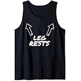 Amazon.com: Leg Rests Funny Adult Humor T-Shirt T-Shirt : Clothing ...