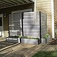 Amazon.com: 72in H x 46in W x 13in L (1 Screen w/Planter) Freestanding ...