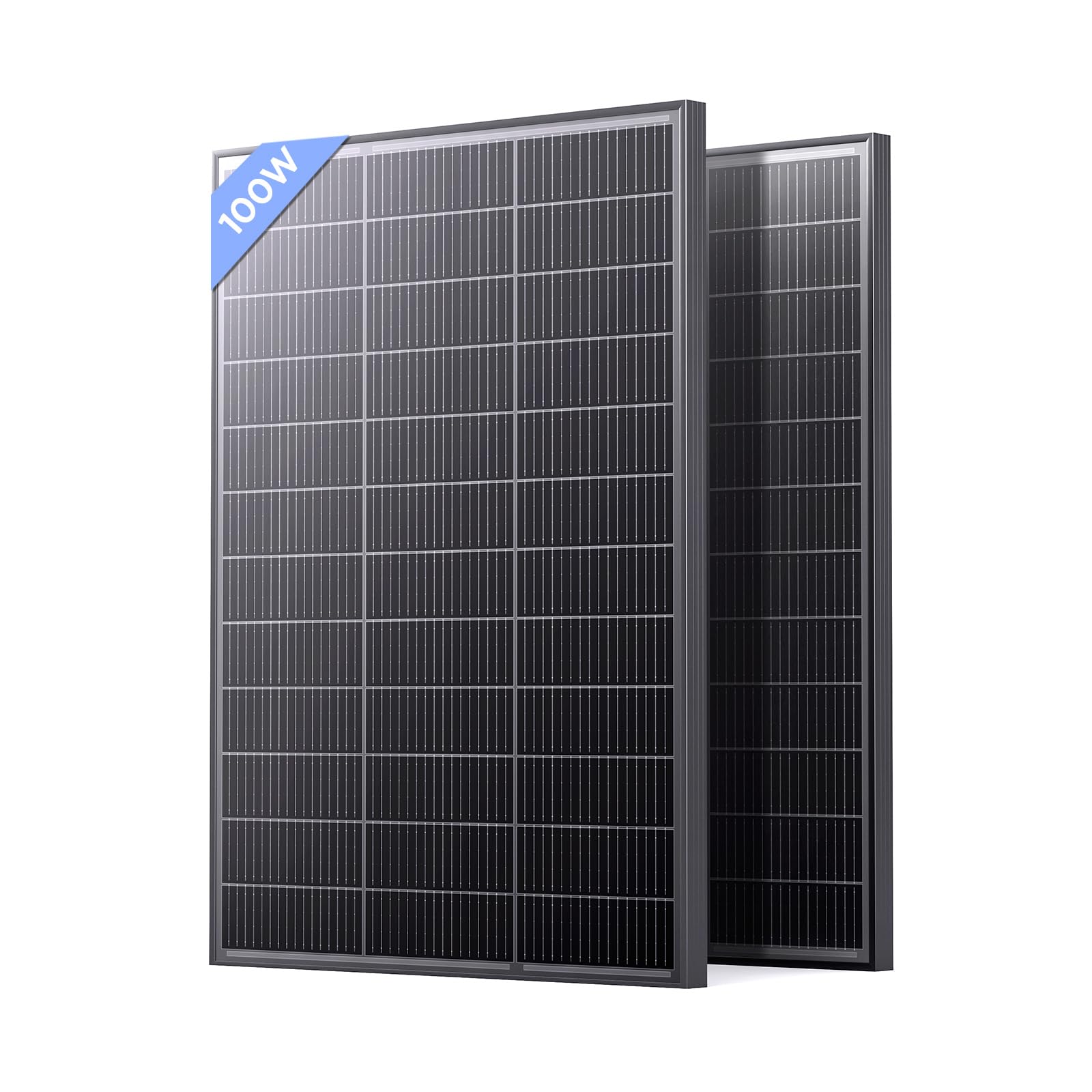 Callsun 200 Watt Solar Panel 12V, 2Pcs N-Type 16BB 100W Solar Panel, 25 ...